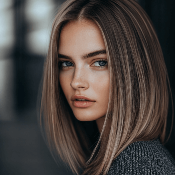 Mechas Balayage para Morenas Pelo Liso 2026 | Fermín Peluqueros Oviedo